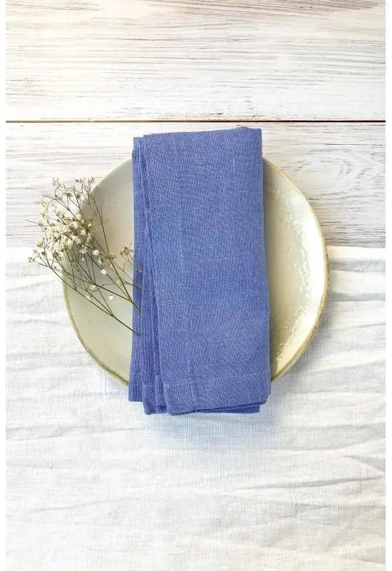 Linen Cloth Napkins in a Variety of Colors for Your Table Setting