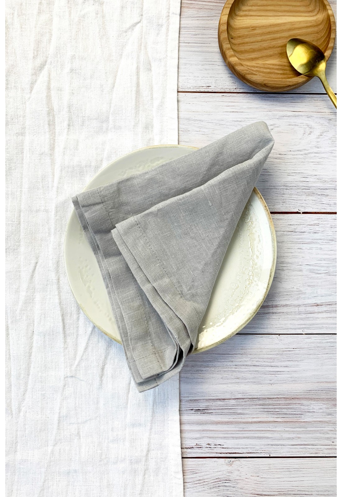 Linen Cloth Napkins in a Variety of Colors for Your Table Setting