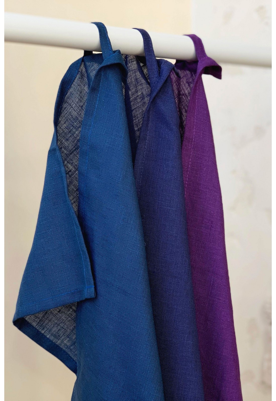 Natural Linen Kitchen and Bath Towels for Tea and Dishes